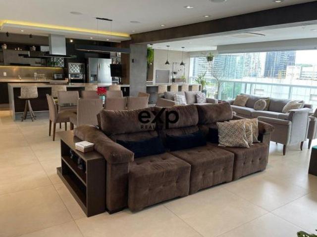 Apartamento à venda com 189m² Chácara Santo Antonio, 3 quartos e 3 vagas de garagem + Depósito Vi