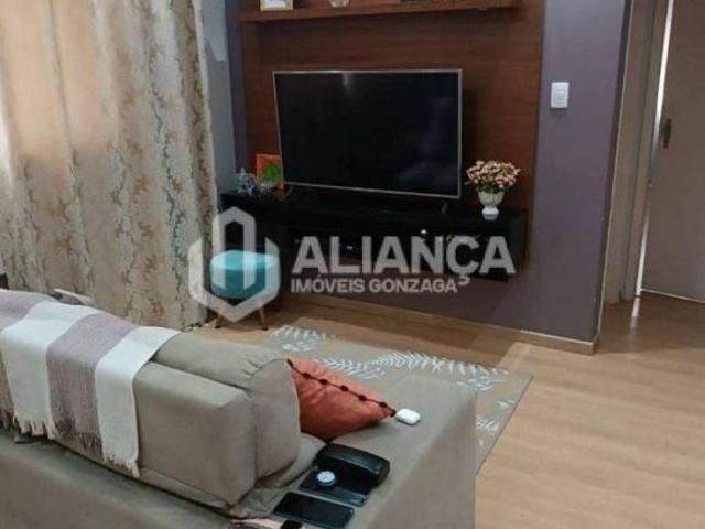 Apartamento à venda com 1 dormitório à venda por R$ 345.000 Ponta da Praia Santos/SP