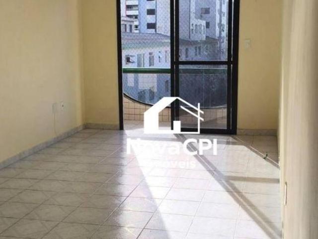 Apartamento à Venda na Guilhermina, Praia Grande | 1 Quarto, Sacada, 1 Vaga e Próximo à Praia