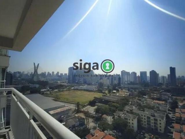 Apartamento a venda com 1 quarto no Brooklin SP