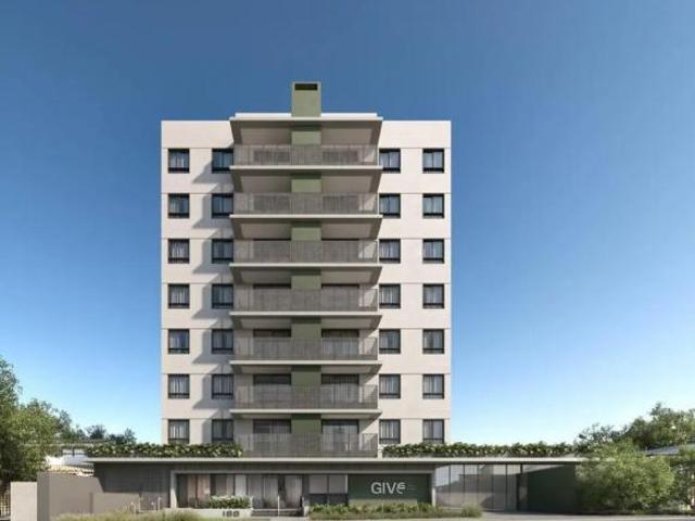 Apartamento á venda com 1 quartos com sacada e churrasqueira no Capão Raso