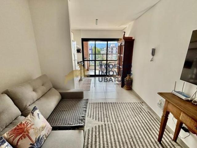Apartamento a venda com 1 suíte e lavabo no Itaguá em Ubatuba SP