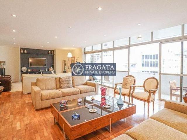 Apartamento à venda com 285m² 4 dormitórios sendo 2 suítes e 3 vagas Jardim América/SP