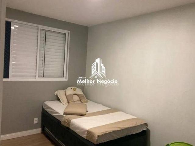 Apartamento à venda com 2 dormitórios mobiliado no Condomínio Portal Azaléas do Campo Jardim das C
