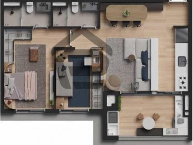 Apartamento à Venda com 2 Dormitórios na Vila Mariana