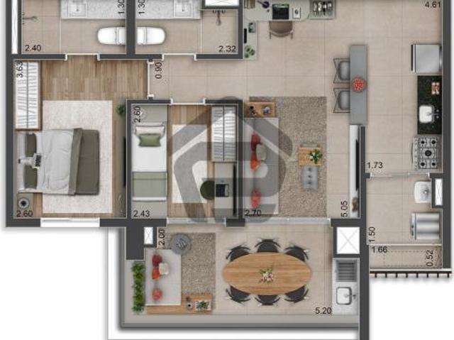 Apartamento à Venda com 2 Dormitórios na Vila Mascote