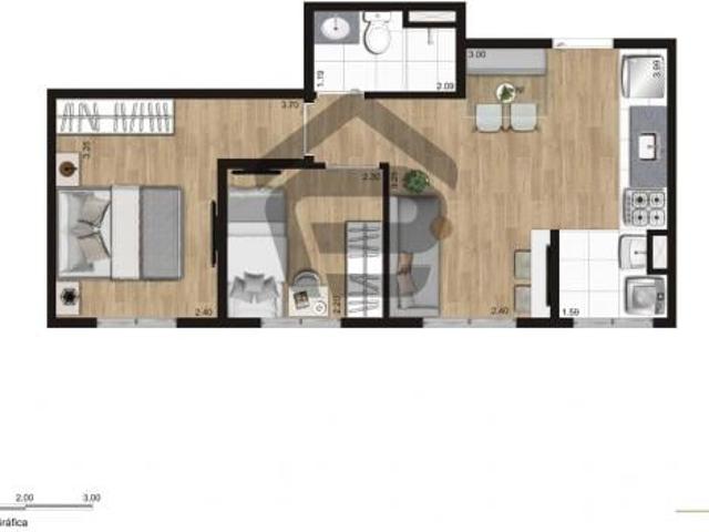 Apartamento à Venda com 2 Dormitórios no Jabaquara