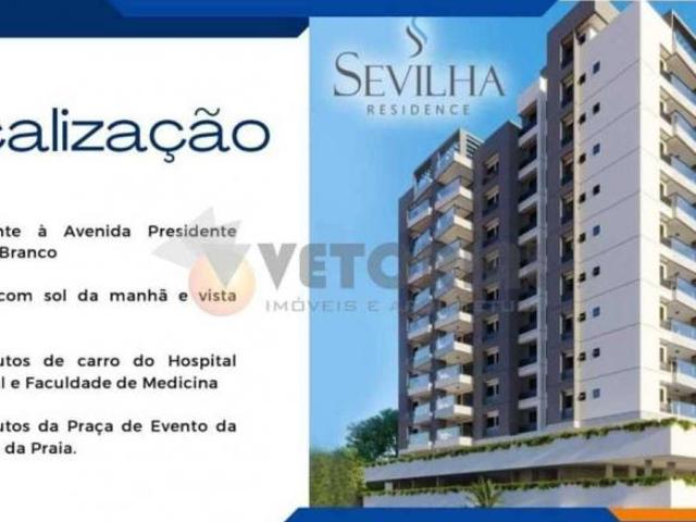 Apartamento à venda com 2 dormitórios no Sumaré em Caraguatatuba SP
