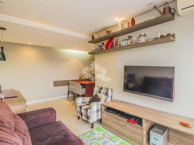 Apartamento a venda com 2 dormitorios, sala, cozinha, banheiro, aérea de serviço