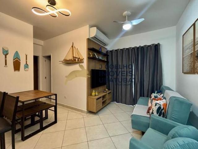 Apartamento a venda com 2 dormitórios sendo uma suíte no Itaguá em Ubatuba