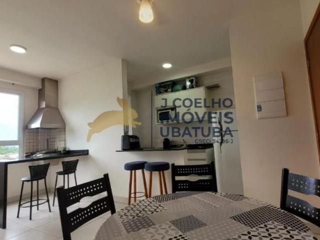 Apartamento a venda com 2 dormitórios, sendo 1 suíte Estufa II Ubatuba SP Pronto para render