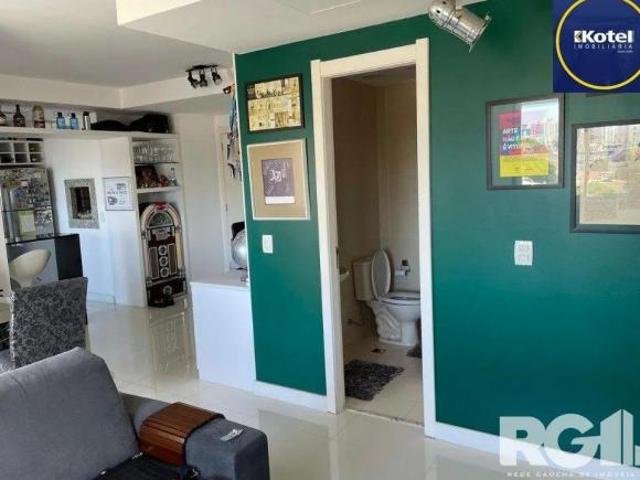 Apartamento à venda com 2 dormitórios transformado em 1 facilmente reversível