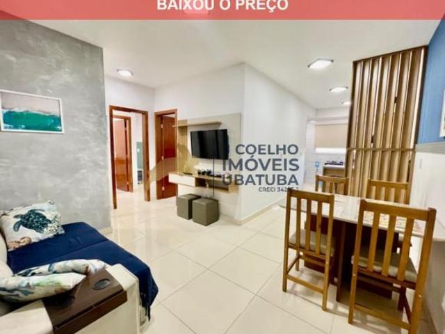 Apartamento à venda com 2 dormitórios 1 suíte no Perequê açu Ubatuba SP