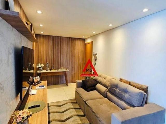 Apartamento á venda com 2 quartos, sendo uma suíte, no Res Village Inn no bairro Morro Chic em Itaju