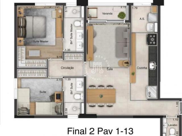 APARTAMENTO À VENDA COM 2 SUÍTES NO ANHANGABAÚ DESIGN BY TEBAS EM JUNDIAÍ