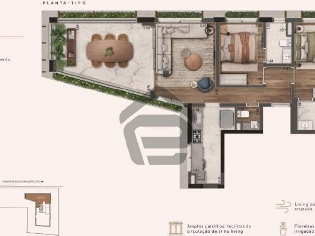 Apartamento à Venda com 2 Suítes no Itaim Bibi