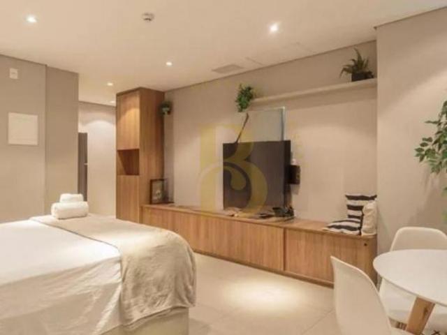 Apartamento à venda com 34 m² e 1 quarto, em Moema
