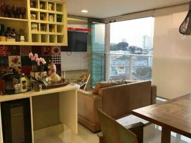 Apartamento a venda com 3 dormitórios, 2 vagas e varanda gourmet