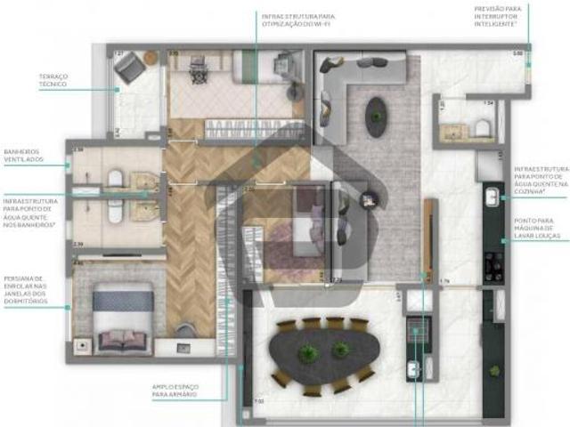 Apartamento à Venda com 3 Dormitórios na Aclimação