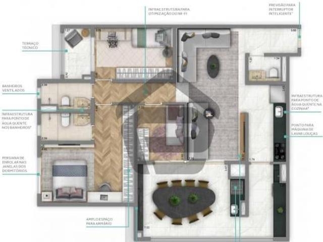Apartamento à Venda com 3 Dormitórios na Aclimação