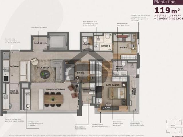 Apartamento à Venda com 3 Dormitórios na Vila Mariana