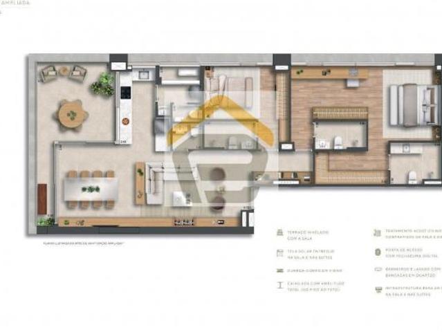 Apartamento à Venda com 3 Dormitórios no Itaim Bibi