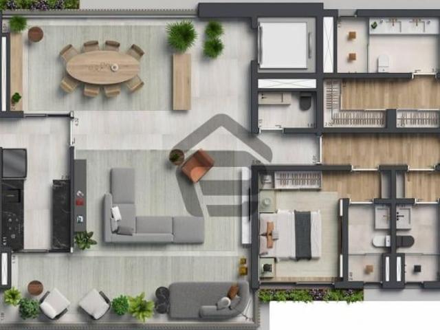 Apartamento à Venda com 3 Dormitórios no Ibirapuera