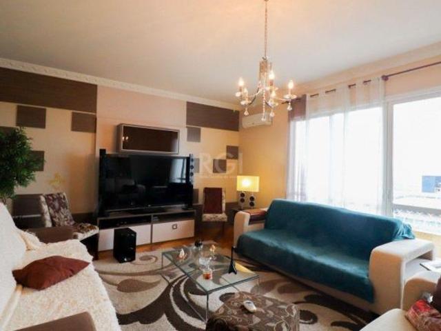 Apartamento á venda com 3 dormitórios com 1 suíte com sacada + 2 sacadas na sala