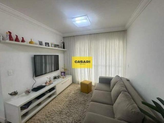 Apartamento à Venda com 3 Dormitórios e 3 Vagas no Condomínio Monreale – Jardim Bela Vista, Santo An