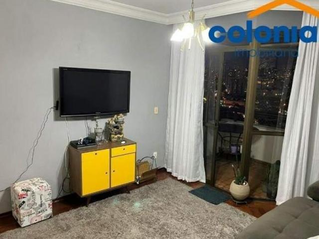 APARTAMENTO A VENDA COM 3 DORMITÓRIOS, SENDO 1 SUÍTE, REPLETO DE ARMÁRIOS, 1 VAGA DE GARAGEM COM SAC