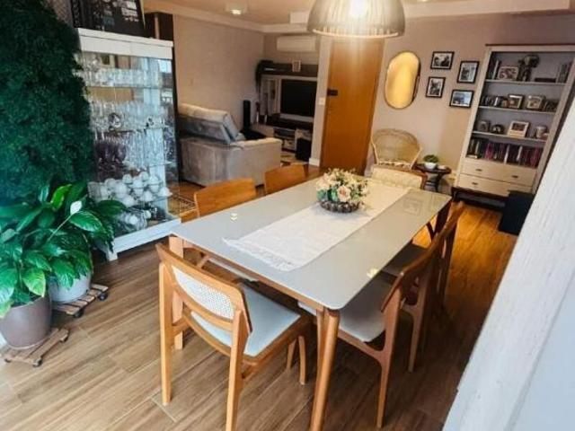 Apartamento a venda com 3 dormitórios, 2 suítes 118 m², 2 vagas Vila Valparaíso Santo André/SP