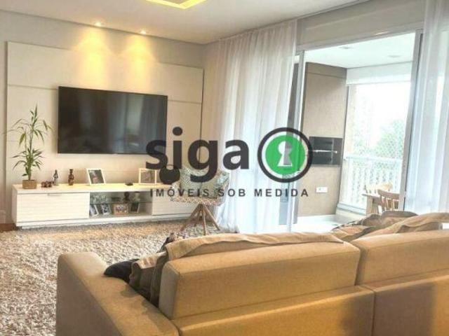Apartamento à venda com 3 dormitórios, 2 vagas de garagem, 128m2 na Vila Andrade