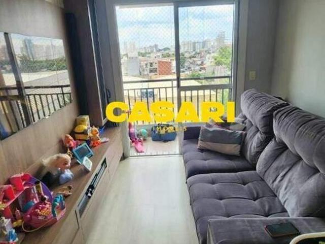 Apartamento à venda com 3 dormitórios, 70 m² – Vila Valparaíso – Santo André/SP