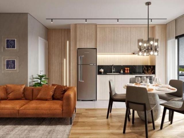 Apartamento á venda com 3 quartos com sacada e churrasqueira no Novo Mundo Curitiba
