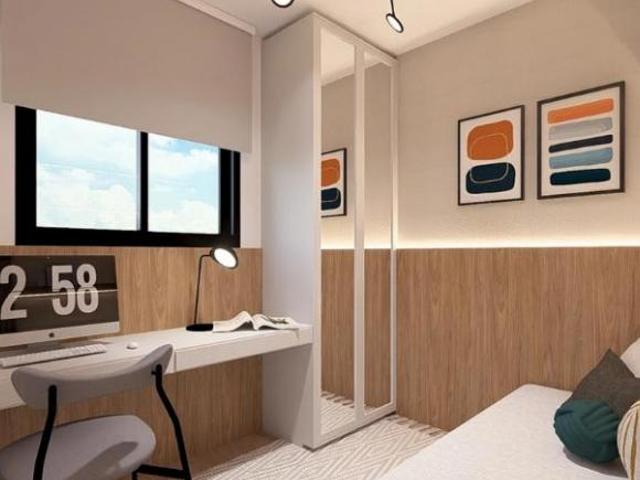 Apartamento á venda com 3 quartos, suíte e sacada no Hauer Curitiba
