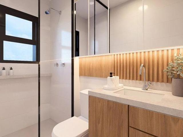 Apartamento á venda com 3 quartos, varanda e churrasqueira Hauer
