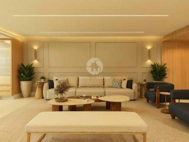 Apartamento à venda, com 3 suítes e 235m² Gonzaga Santos/SP