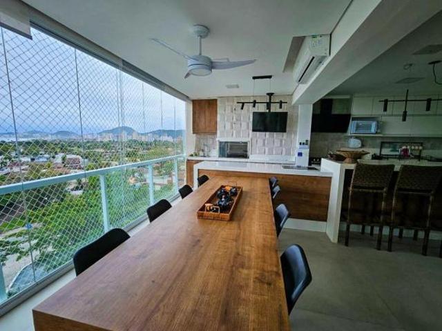Apartamento A VENDA com terraço Gourmet NA PRAIA DO Guarujá