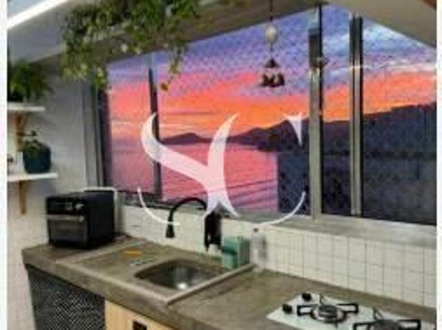 Apartamento a venda com um dormitório no Jose Menino, em Santos