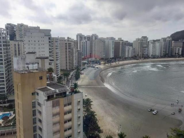 Apartamento à venda com varanda gourmet, 3 suites e 2 vagas na Praia das Astúrias, no Guarujá, SP