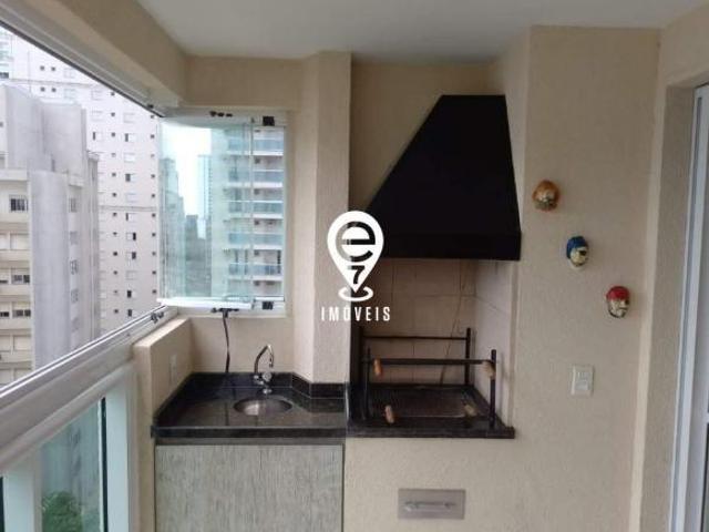 APARTAMENTO À VENDA COM VARANDA GOURMET E VISTA PARA O MAR GUARUJÁ