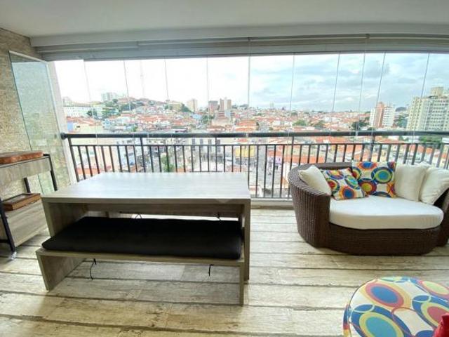 Apartamento a venda com varanda gourmet na Parada Inglesa SP