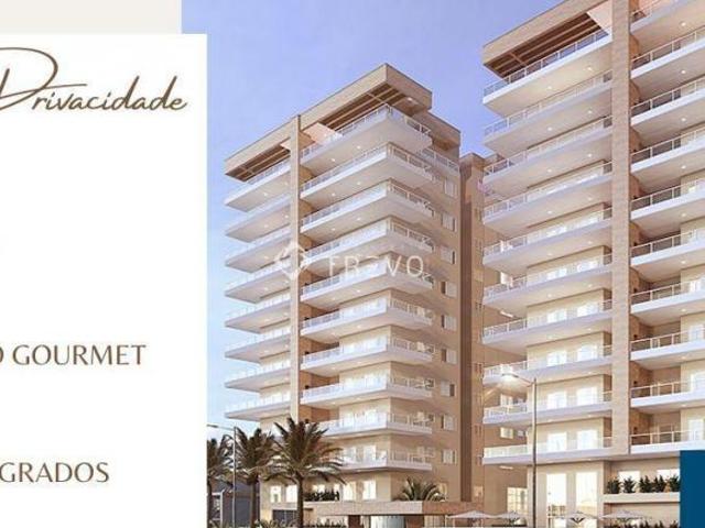APARTAMENTO À VENDA COM VISTA COM 2 DORM/3 WC/1 VAGA PARA O MAR EM BERTIOGA/SP
