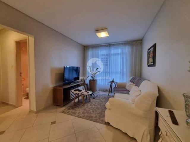 Apartamento à venda com vista lateral para o mar no Bairro Pompéia!