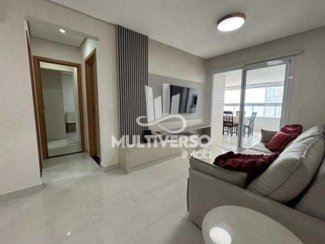 Apartamento à Venda com Vista Mar em Vila Caiçara, Praia Grande – 2 Dorms, 1 Suíte, Financia