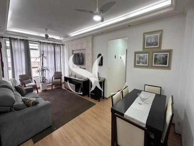 Apartamento a venda com dois dormitórios no Marape em Santos