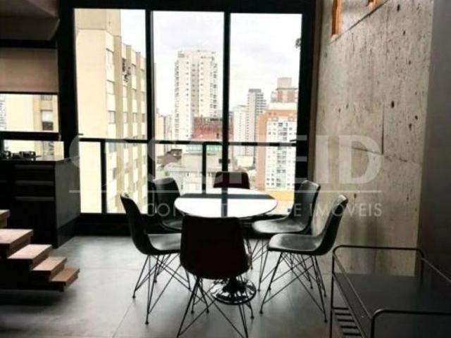 APARTAMENTO À VENDA COM PÉ DIREITO DUPLO MOBILIADO NA DA VILA OLÍMPIA