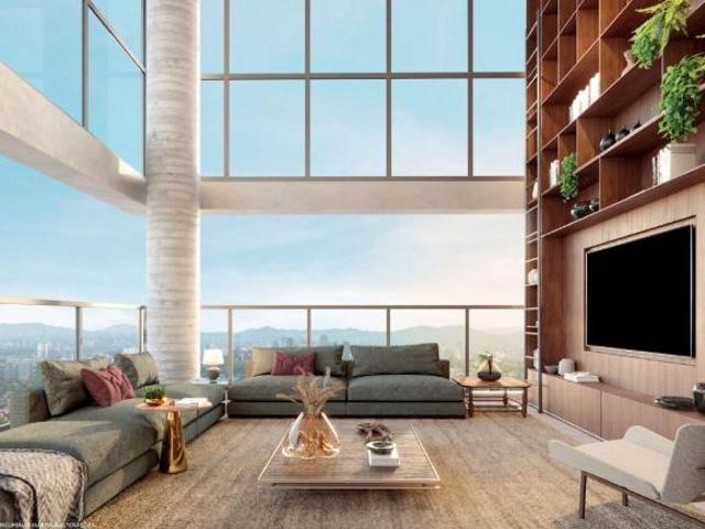 Apartamento à venda com pé direito duplo, 205 m², 4 suítes e quarto de serviço na Vila Madalena São