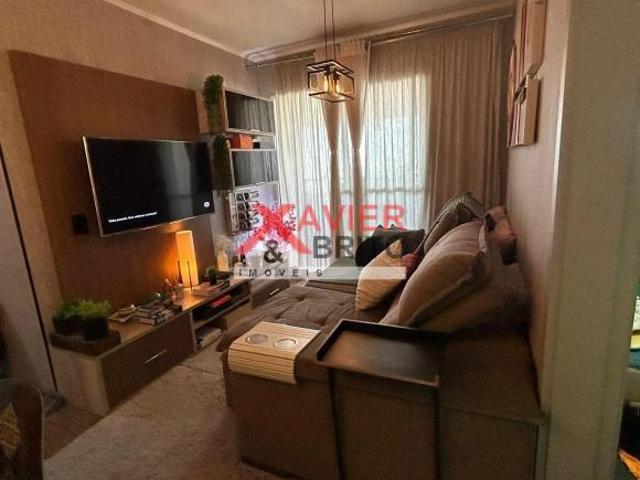 Apartamento à venda com sacada gourmet, 3 quartos,1 suite, 1 vaga, 76m2, lazer completo no Condomini