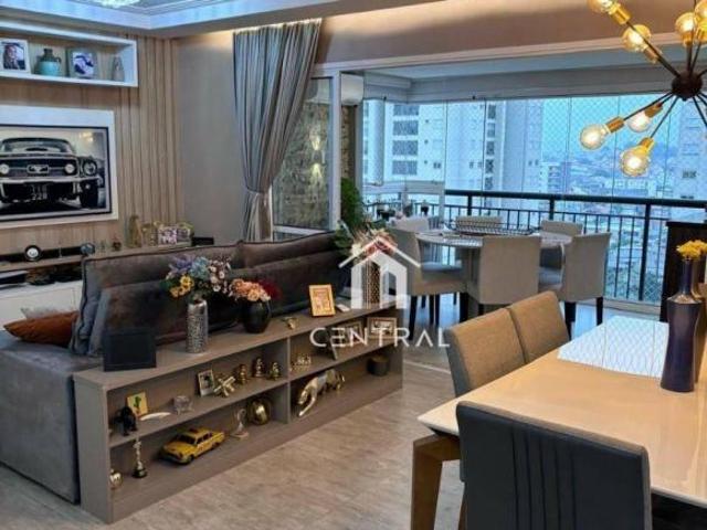 Apartamento a venda Condominio Cidade Maia 122m² 3 Suítes 2 Vagas Jardim Flor da Motanha G